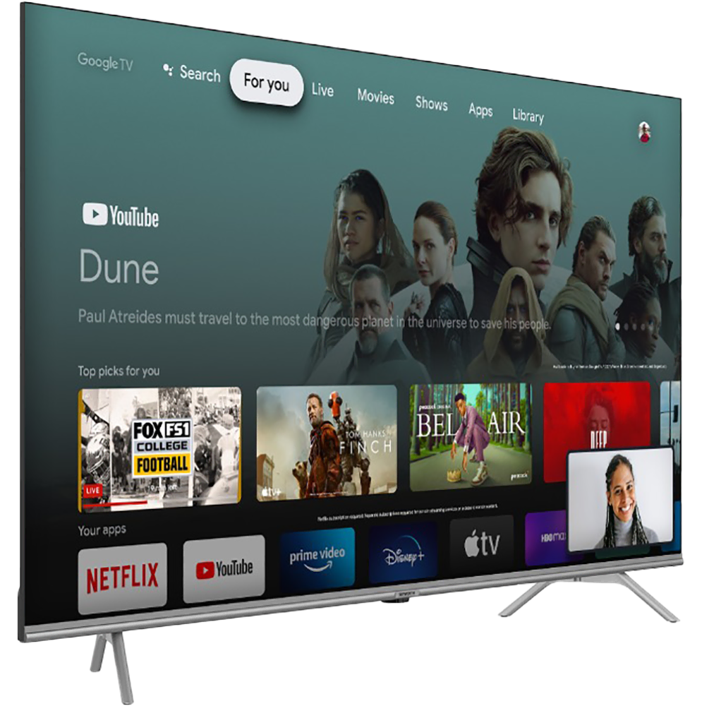 Radiant Series Google TV 55" G22 | 4K UHD | LED TV | Dawlance